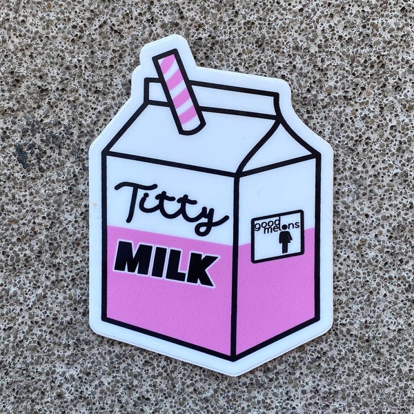 Titties Sticker - Etsy
