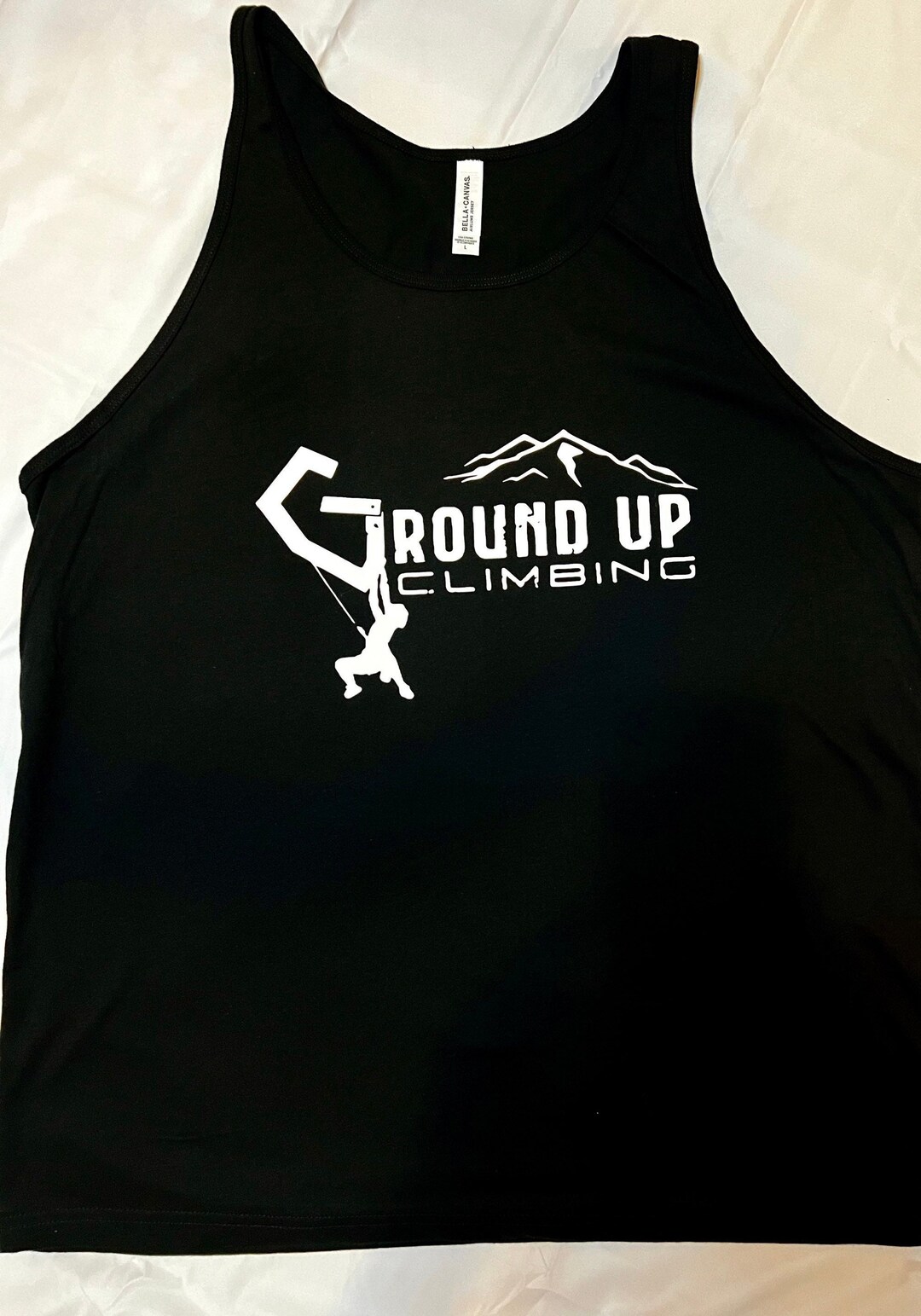Ground up Climbing Tank, Rock Climbing Tank - Etsy