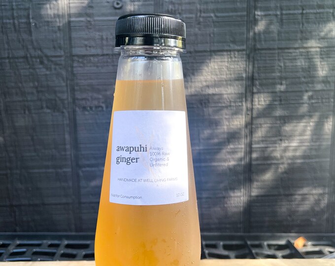 100% Organic Awapuhi Ginger Extract, Zingiber Zerumbet, Natural Health ...