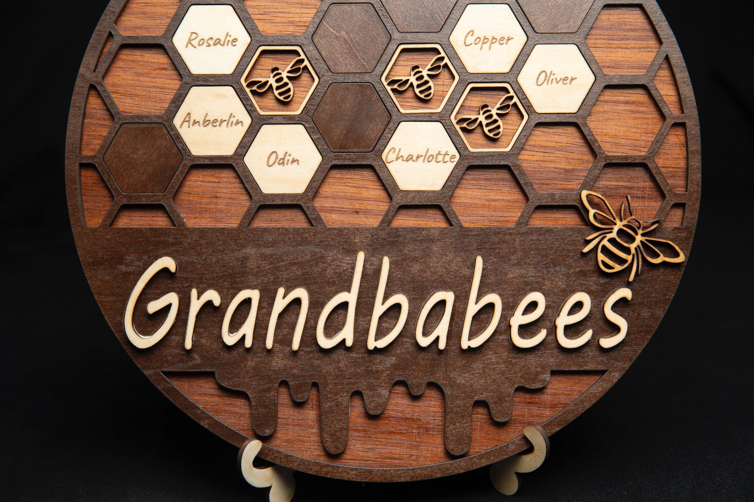Instant Download. Personalized Grandbaby Sign. Mothers Day Gift ...