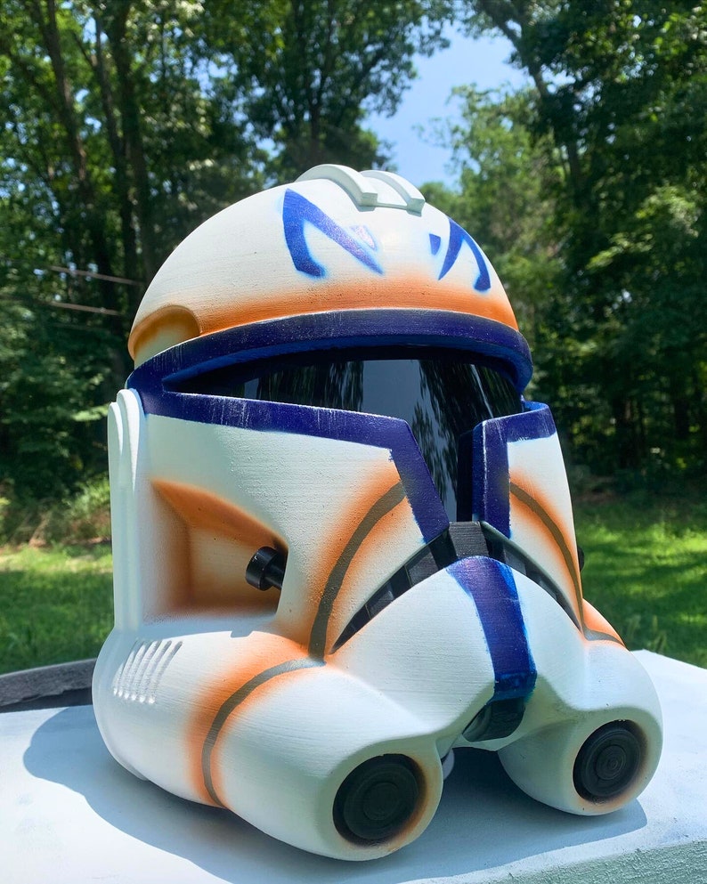 Captain Rex Animated Helmet Clone Wars Inspired Wearable Star Wars ...