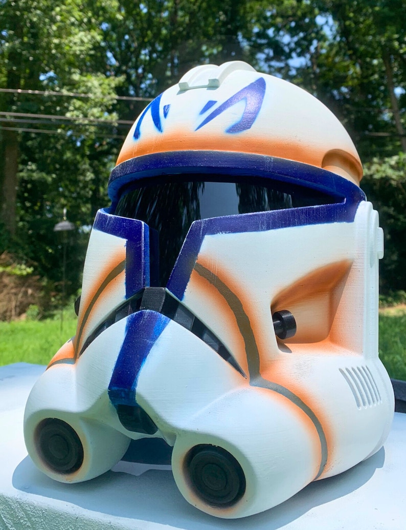 Captain Rex Animated Helmet Clone Wars Inspired Wearable Star Wars ...
