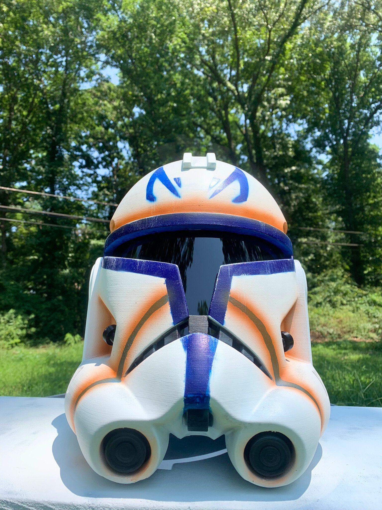 Captain Rex Animated Helmet Clone Wars Inspired Wearable Star Wars ...