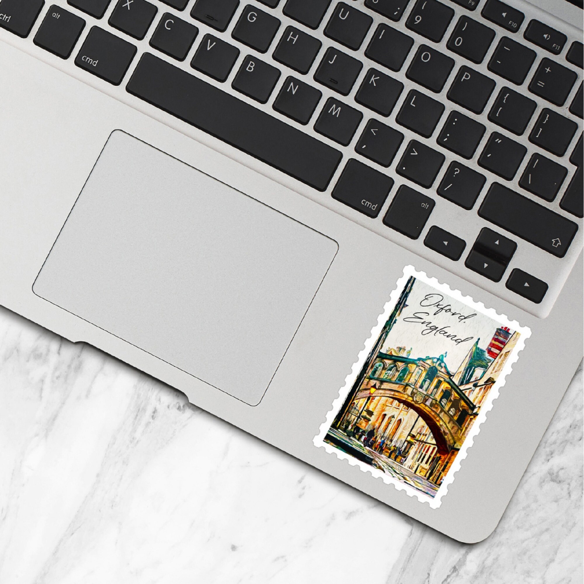 Oxford England Stamp | Waterproof Vinyl Sticker | Stickers for Water ...