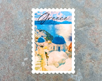 Greece Seal Sticker Round Flag for Laptop Book Fridge Guitar Motorcycle ...