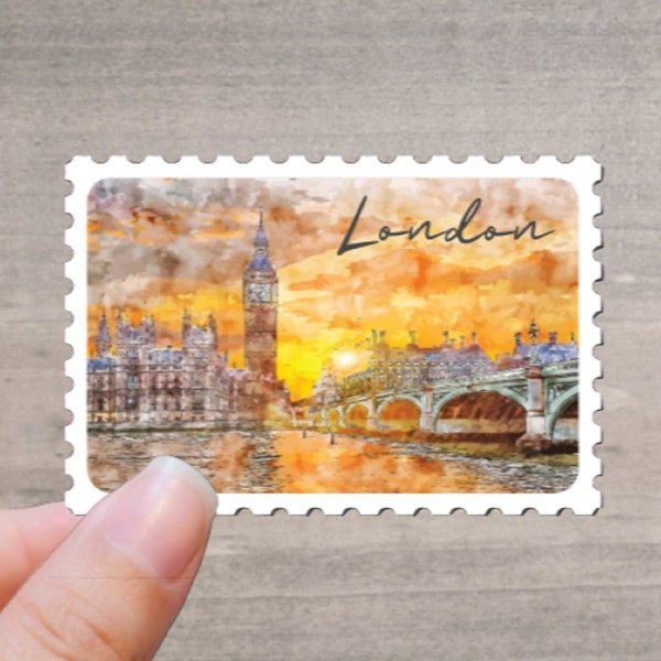 London Stickers - Etsy