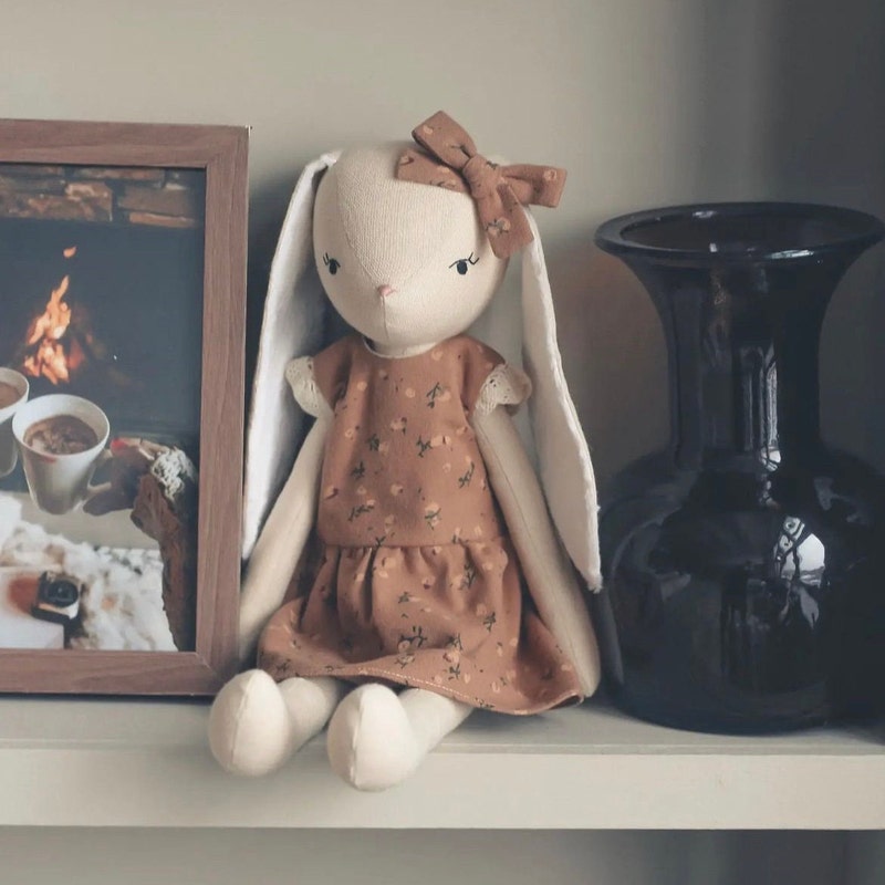 Linen Stuffed Animal - Etsy