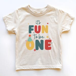 Fun to Be One Birthday Shirt , Oh What Fun , Birthday Boy Shirt , Oh ...