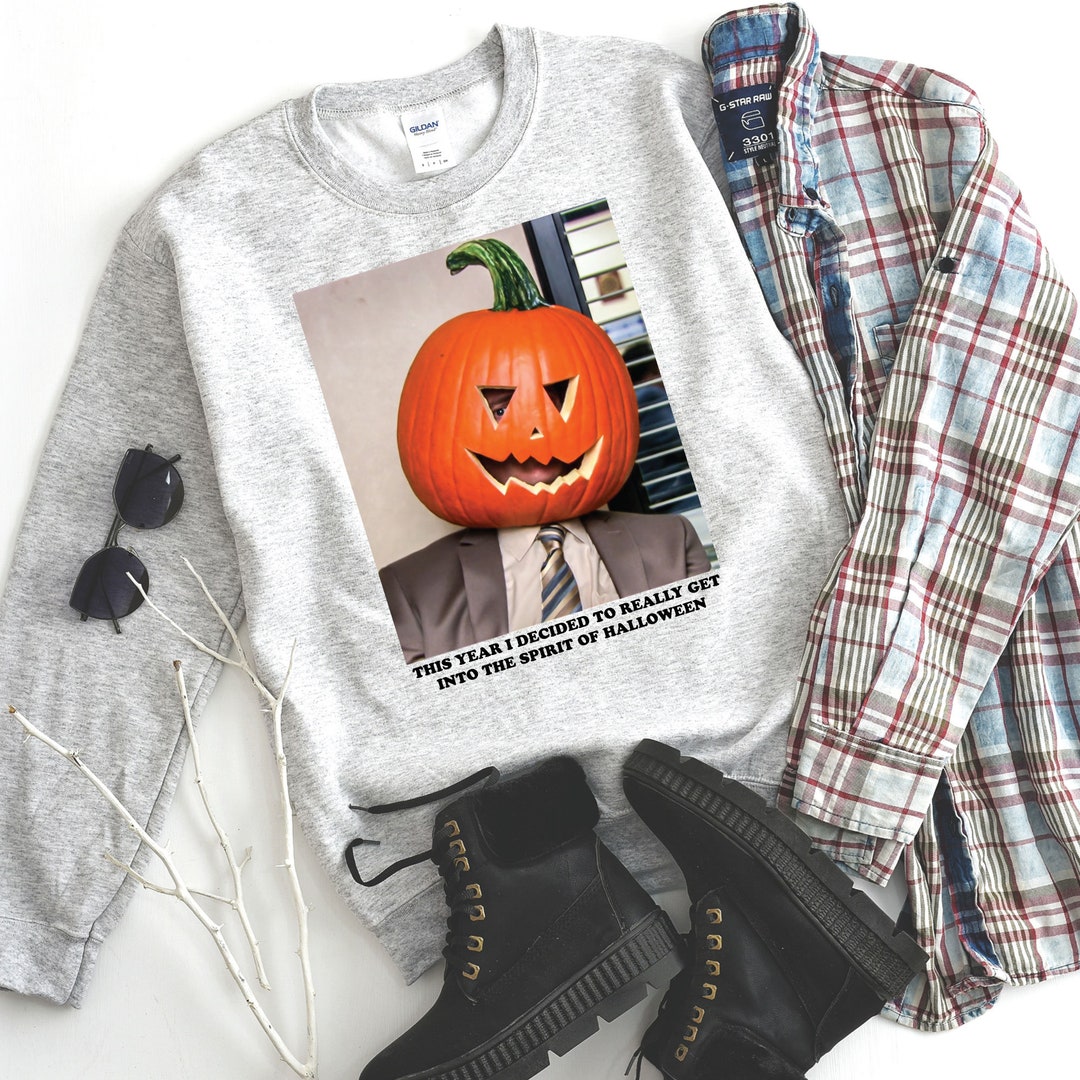 Fall Sweatshirts , Dwight , Funny Pumpkin Shirt , Dwight Shrute ...