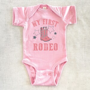 My First Rodeo Outfit, Rodeo Birthday, Baby Bodysuit, First Birthday ...