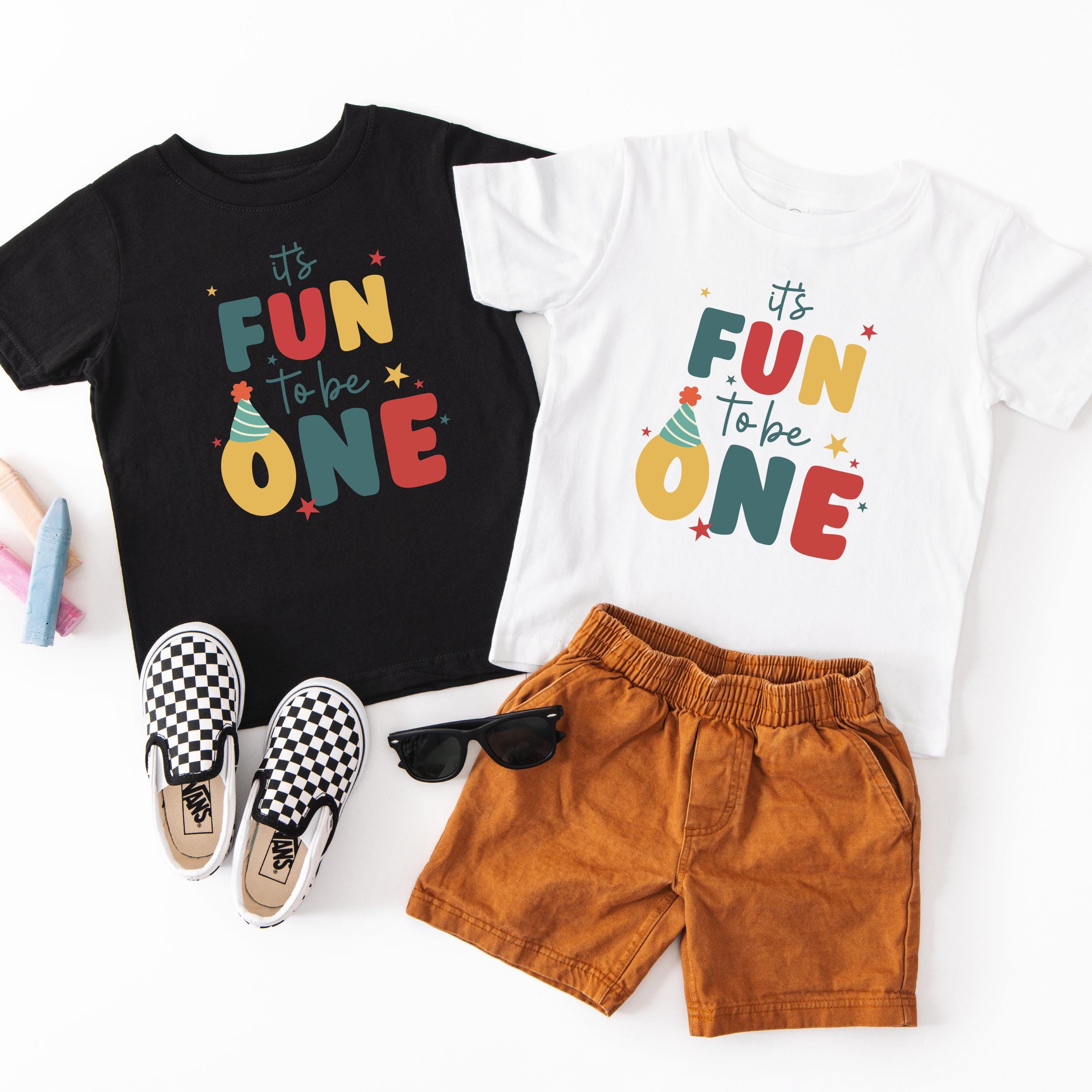 Fun to Be One Birthday Shirt , Oh What Fun , Birthday Boy Shirt , Oh ...