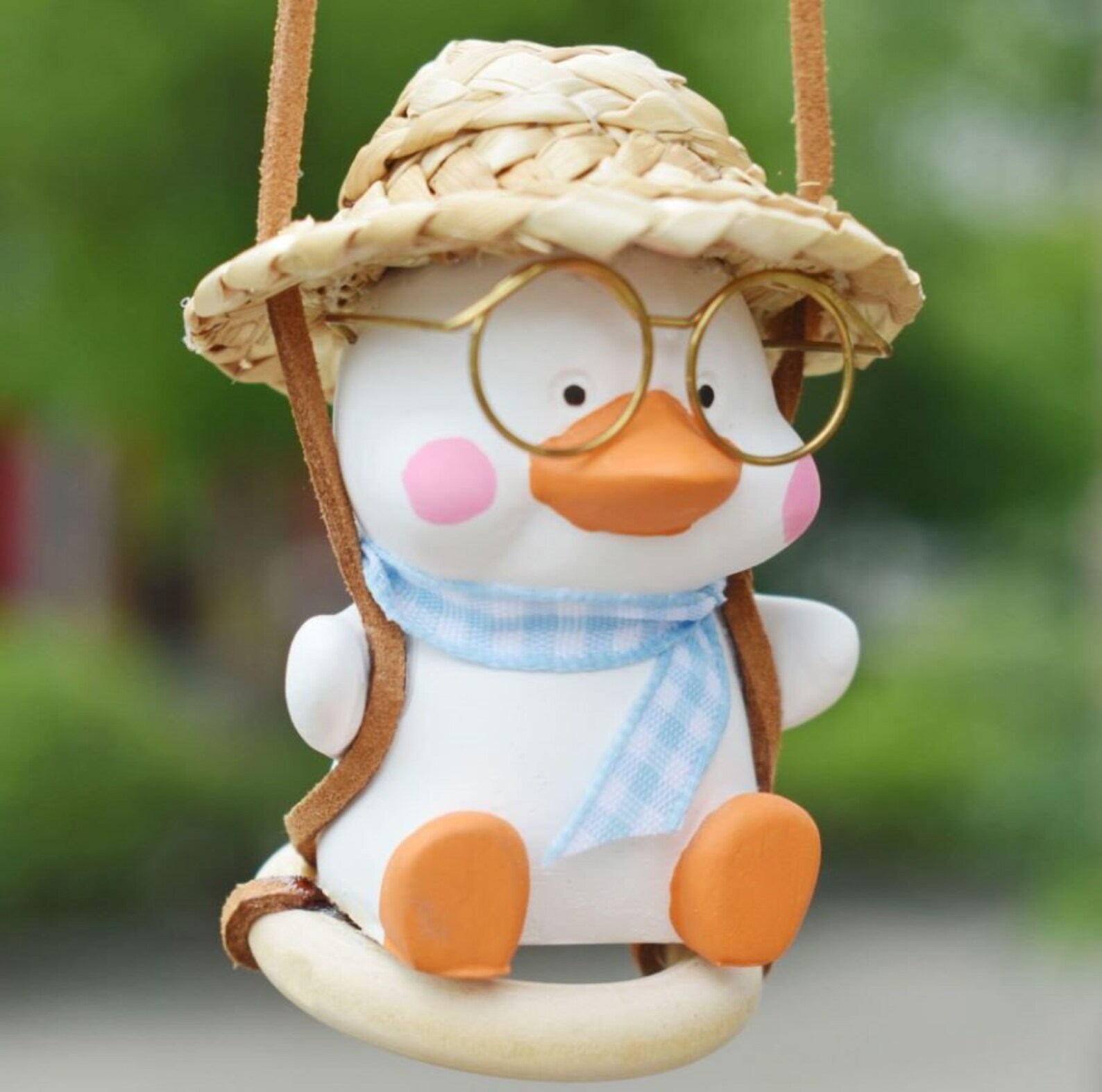 Cute Swinging Duck Car Rear View Mirror Hanging Accessory - Etsy