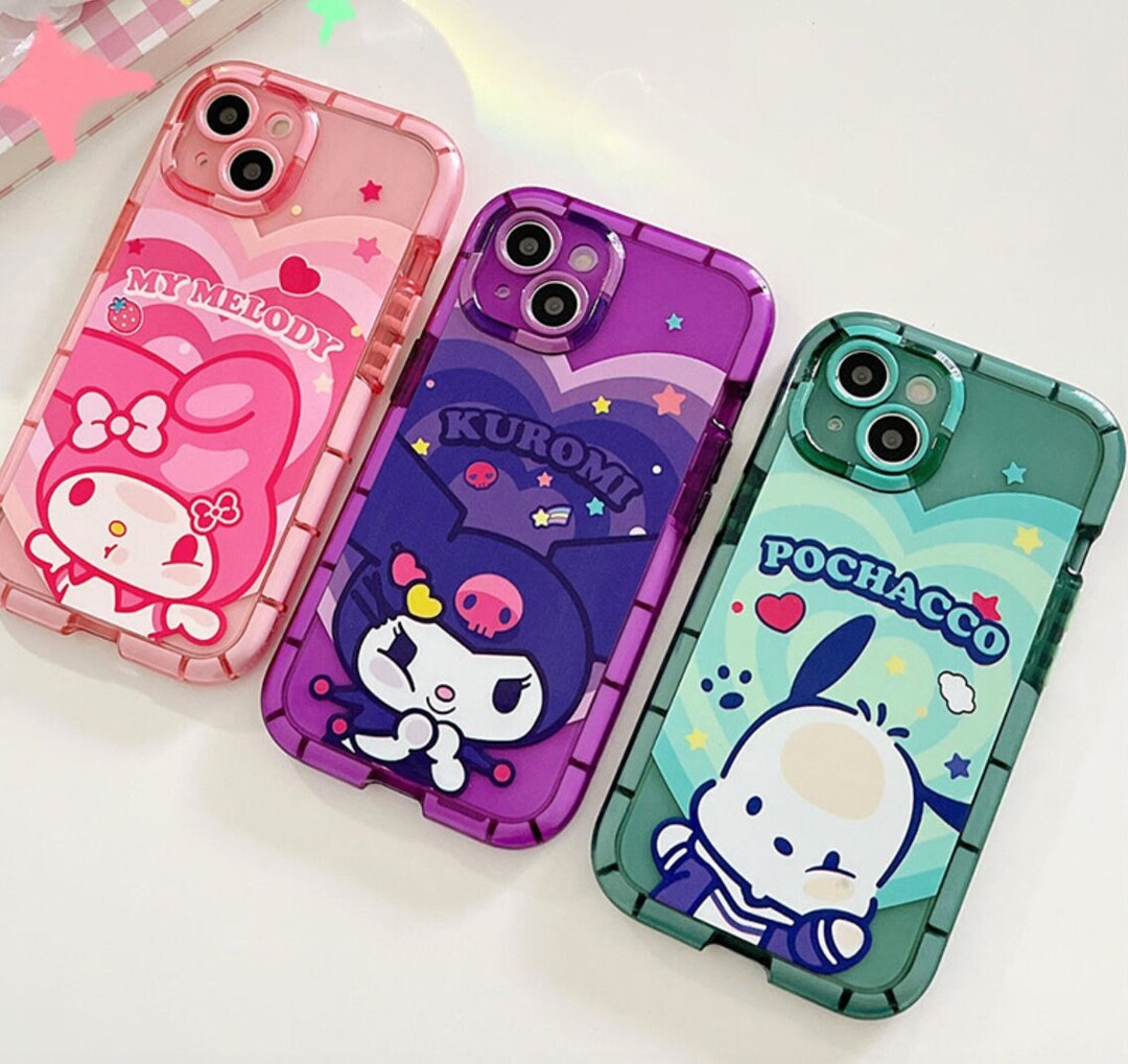 Cute Glow in the Dark Sanrio My Melody Kuromi and Pochacco - Etsy UK