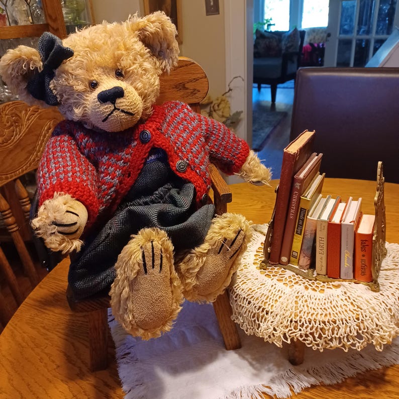 Vintage Retired Plush Mohair Boyd's Bears Mamie E. Bearington ...