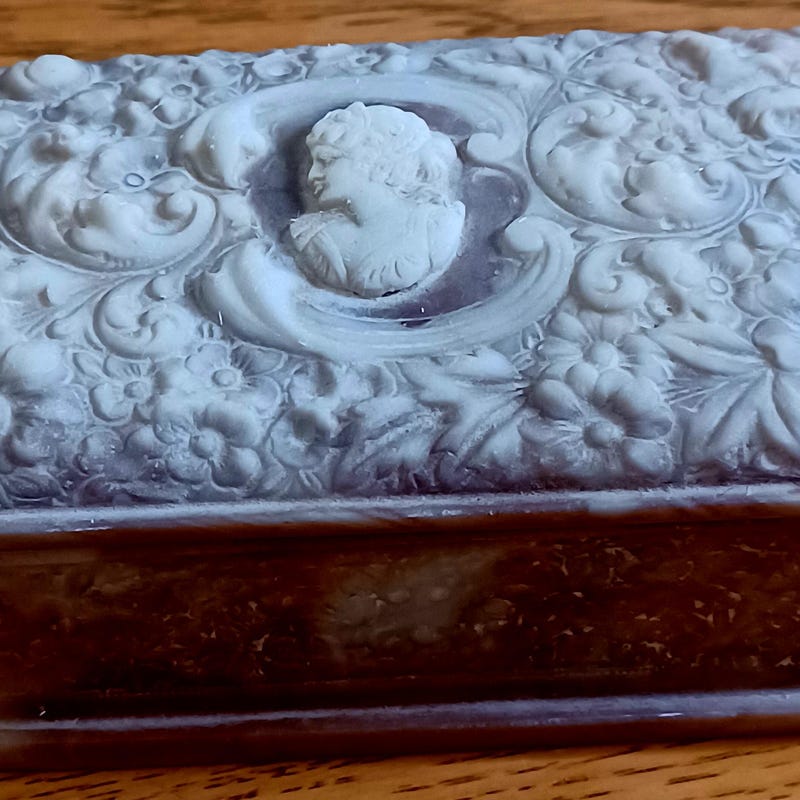 Incolay Stone Jewelry Box - Etsy