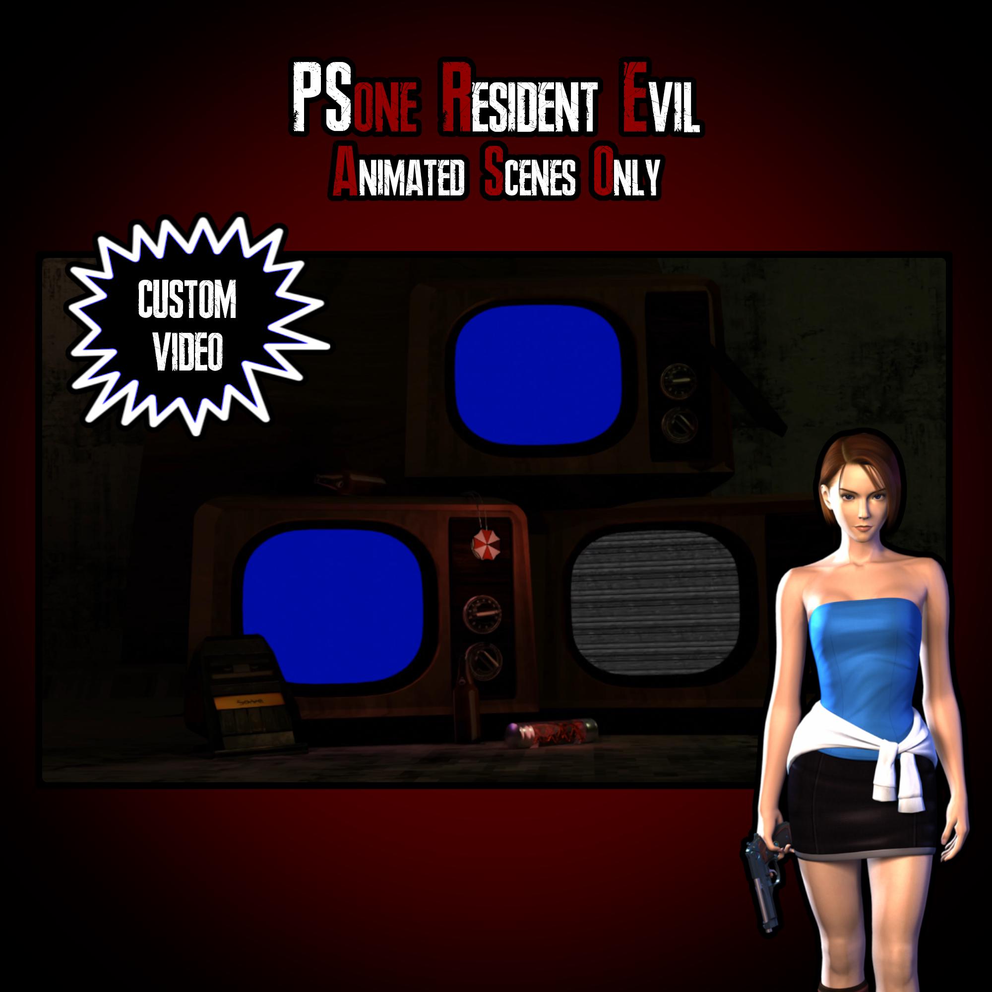 ANIMATED PS1 Resident Evil Inspired Scenes Only - Twitch, Youtube ...