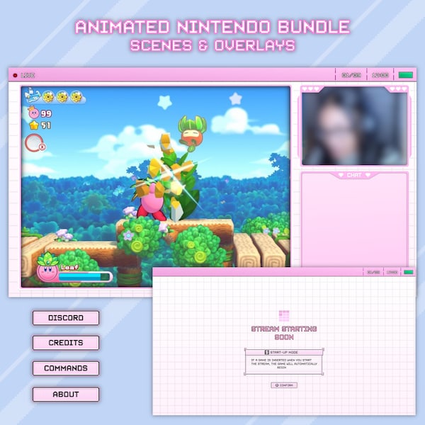 3ds Twitch Overlay - Etsy