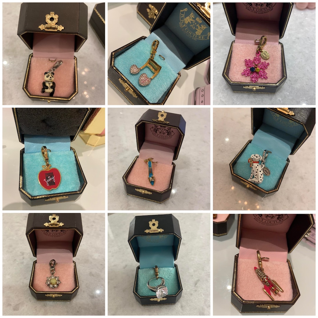 Juicy Couture Charms - Etsy