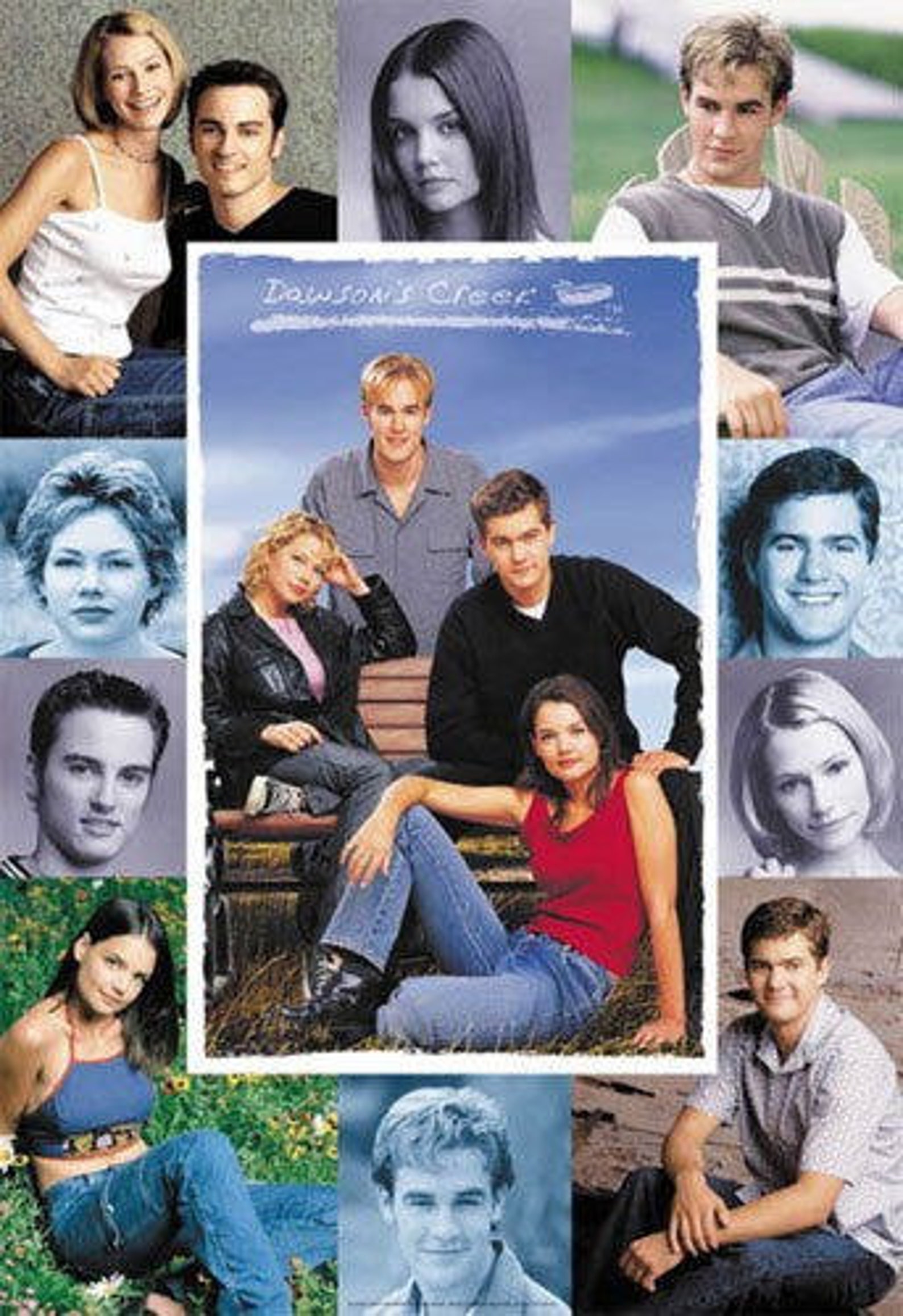 Dawson's Creek Collage Poster Whole Cast - Etsy