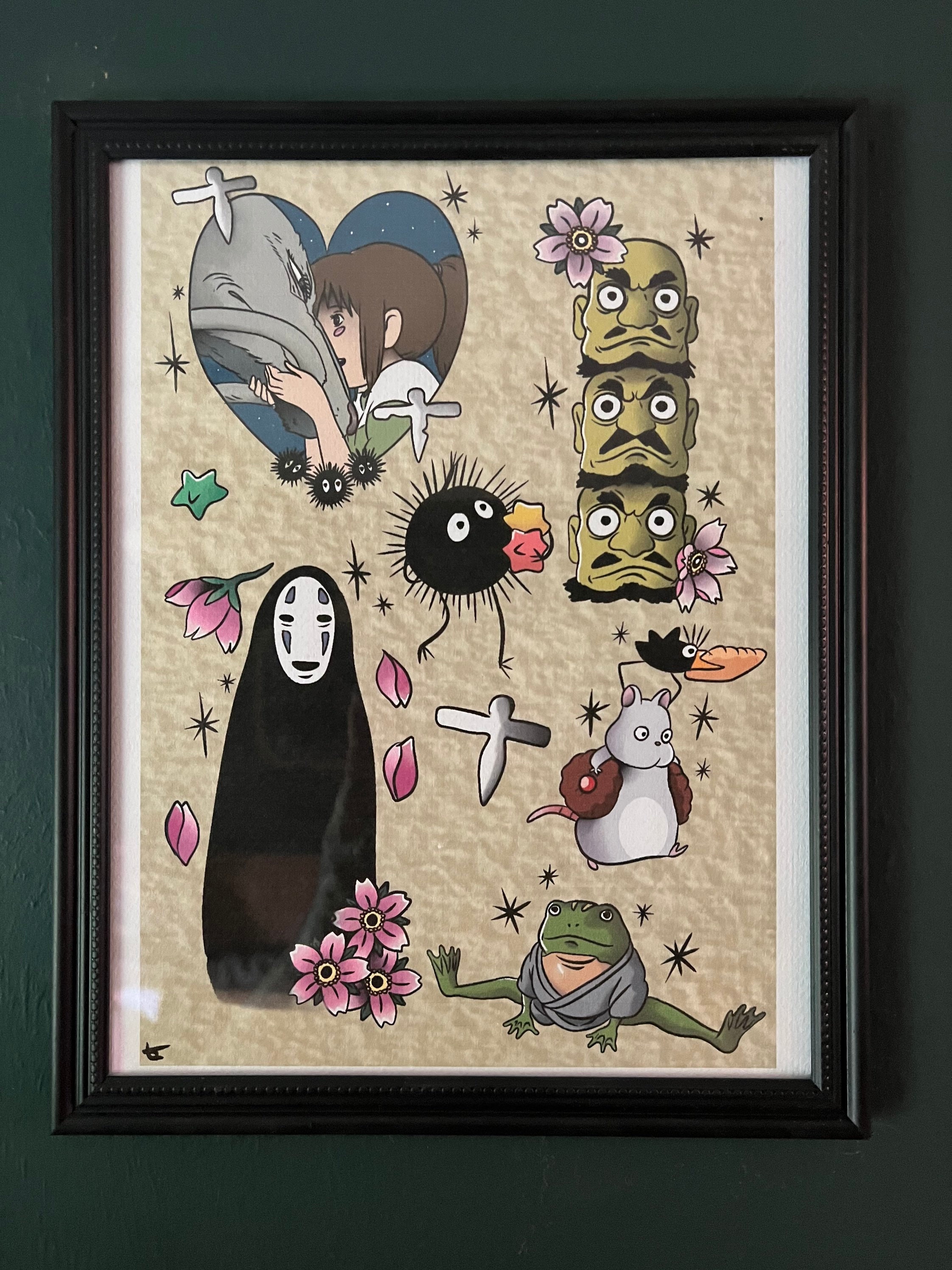 Spirited Away Flash Art Print - Etsy