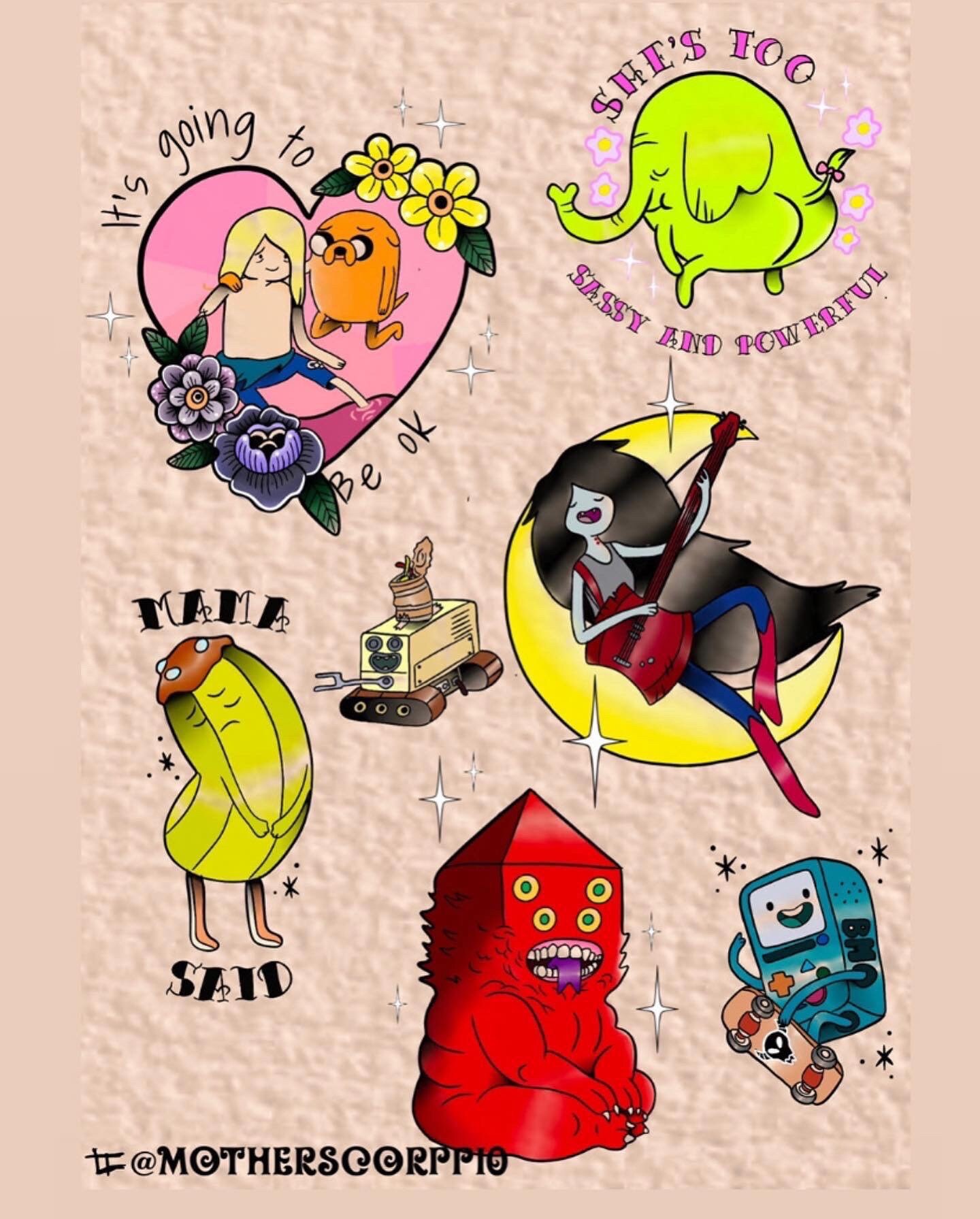 Adventure Time Flash Art Print - Etsy