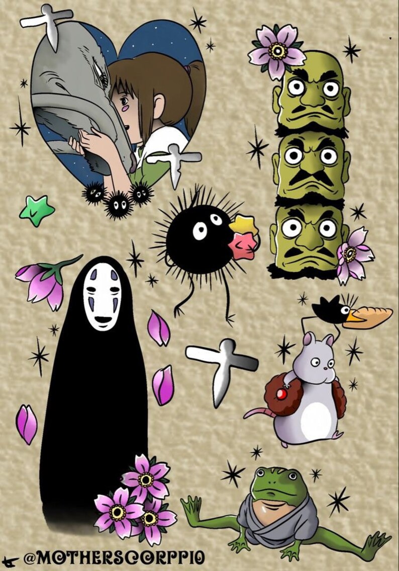 Spirited Away Flash Art Print - Etsy