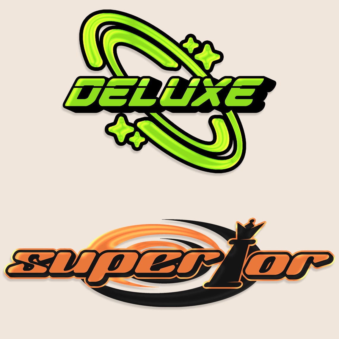 Custom Digital Y2K Logo FAST DELIVERY - Etsy