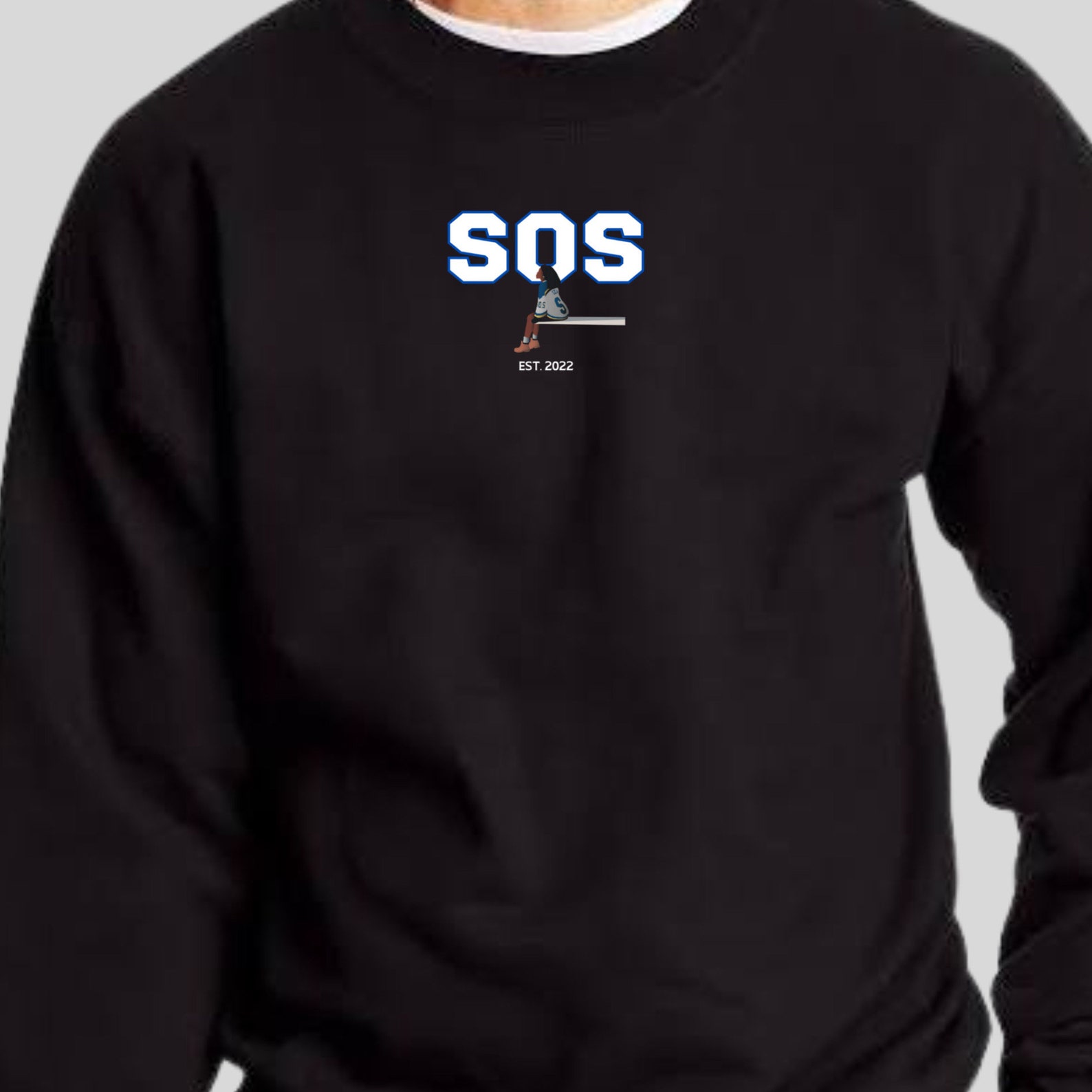 Sza SOS Embroidered Sweater, Sza Sweater, Sza SOS, Sza Gifts - Etsy