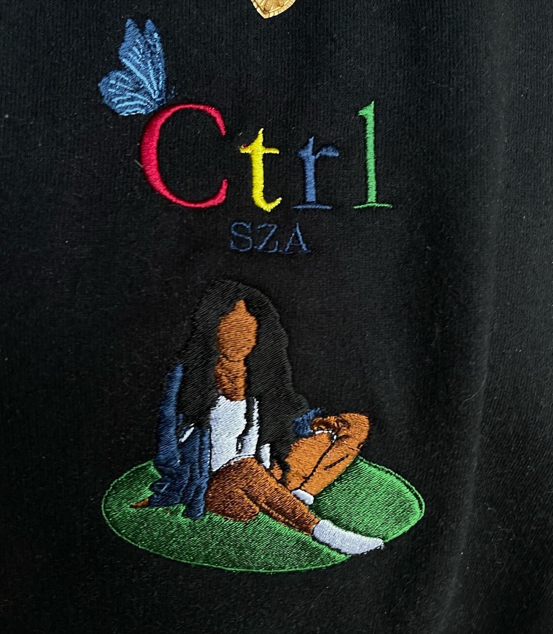 Sza Ctrl Embroidered Sweater, Sza Sweater, Sza Ctrl, Sza Gifts - Etsy
