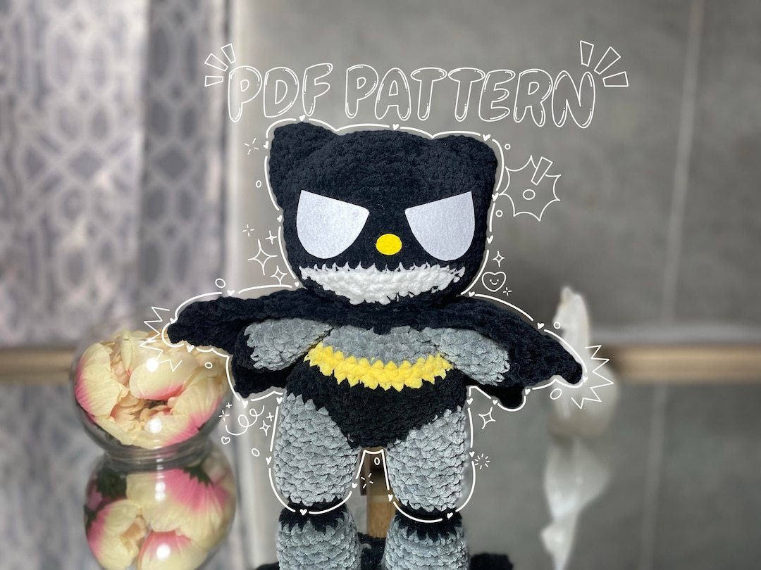 Bat Kitty Crochet Pattern (PDF) - Etsy