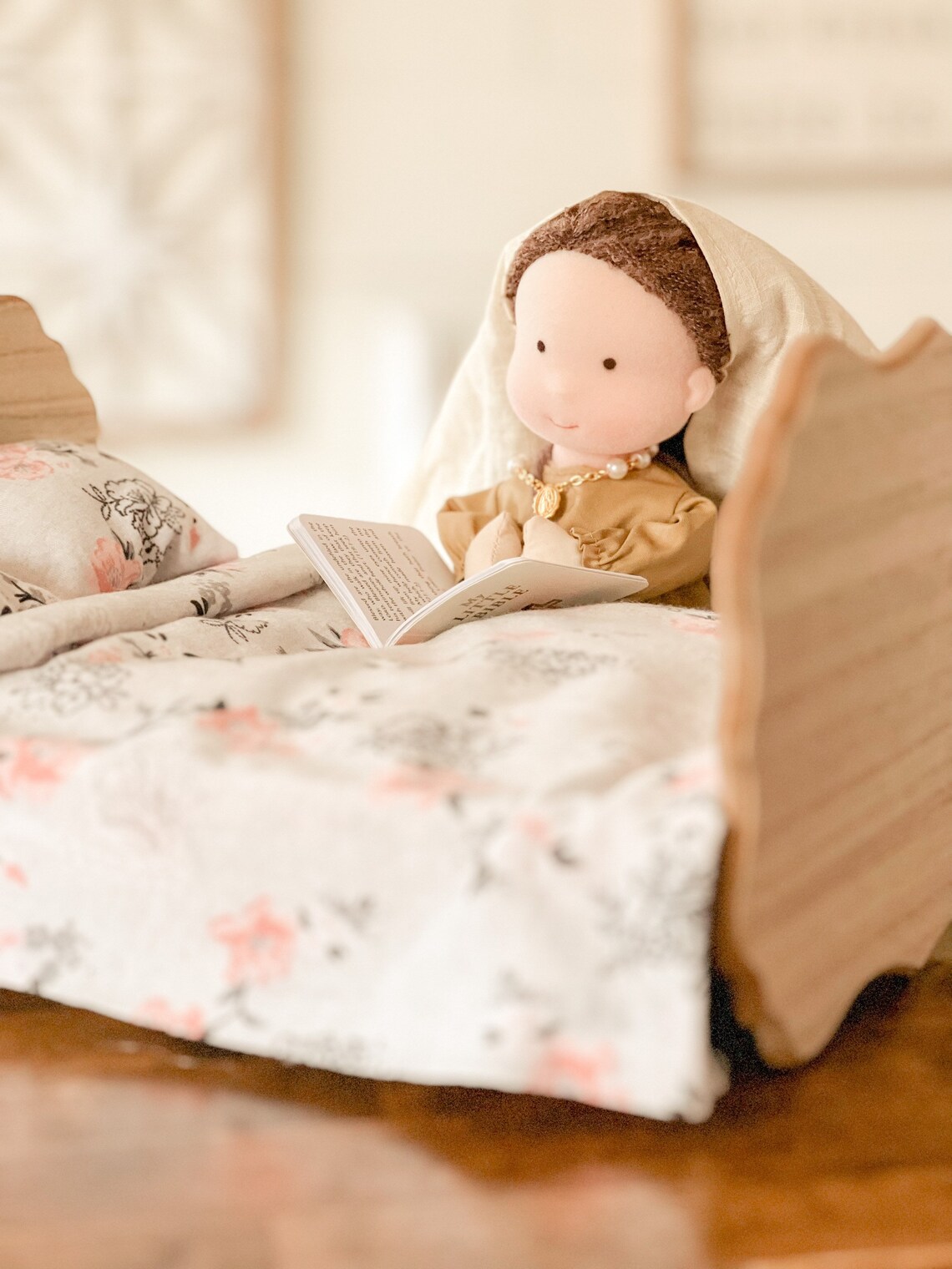 Blessed Virgin Mary Doll Religious Doll First Communion - Etsy