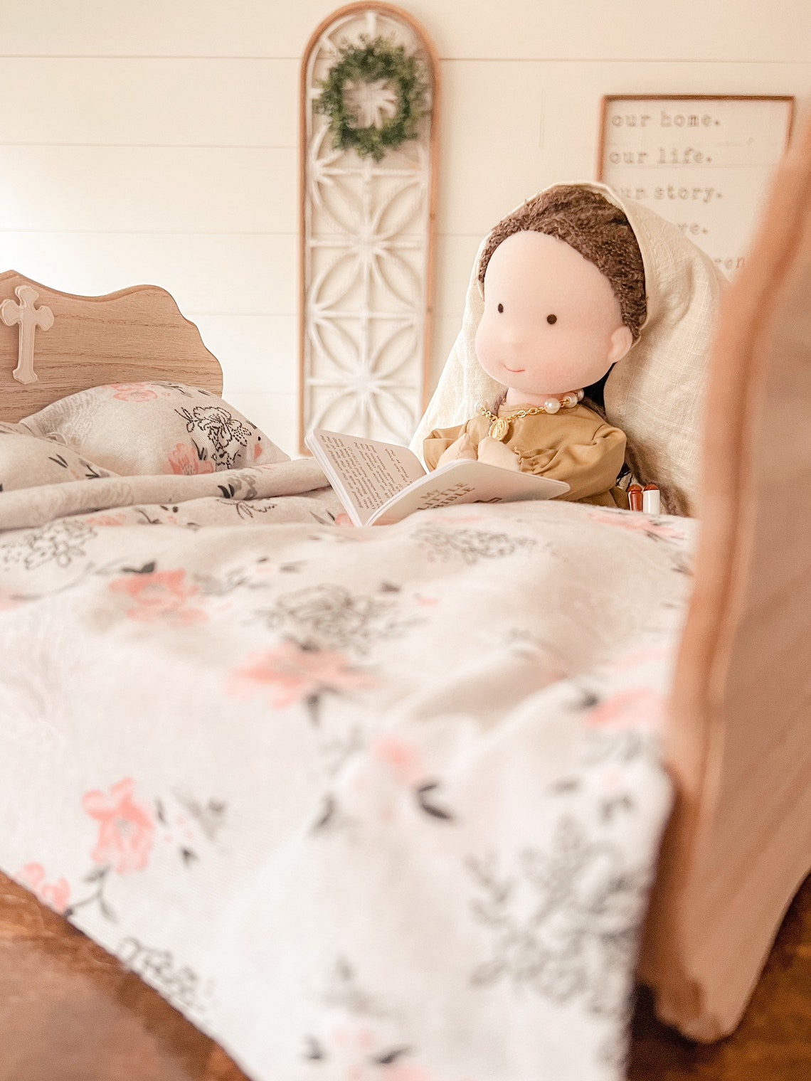 Blessed Virgin Mary Doll Religious Doll First Communion - Etsy