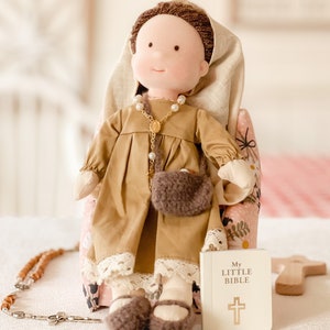 Blessed Virgin Mary Doll Religious Doll First Communion - Etsy