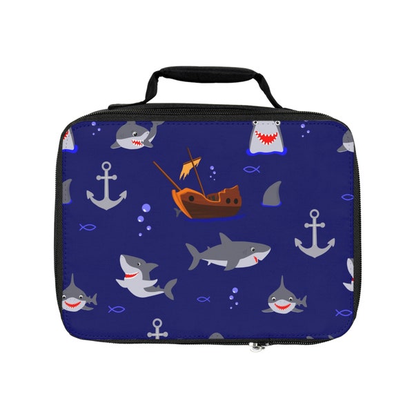 Shark Lunch Box - Etsy