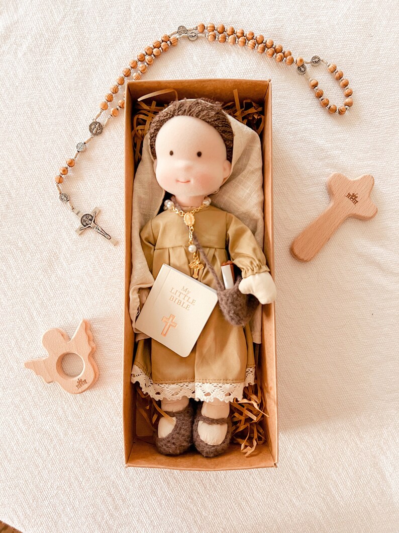 Blessed Virgin Mary Doll Religious Doll First Communion - Etsy