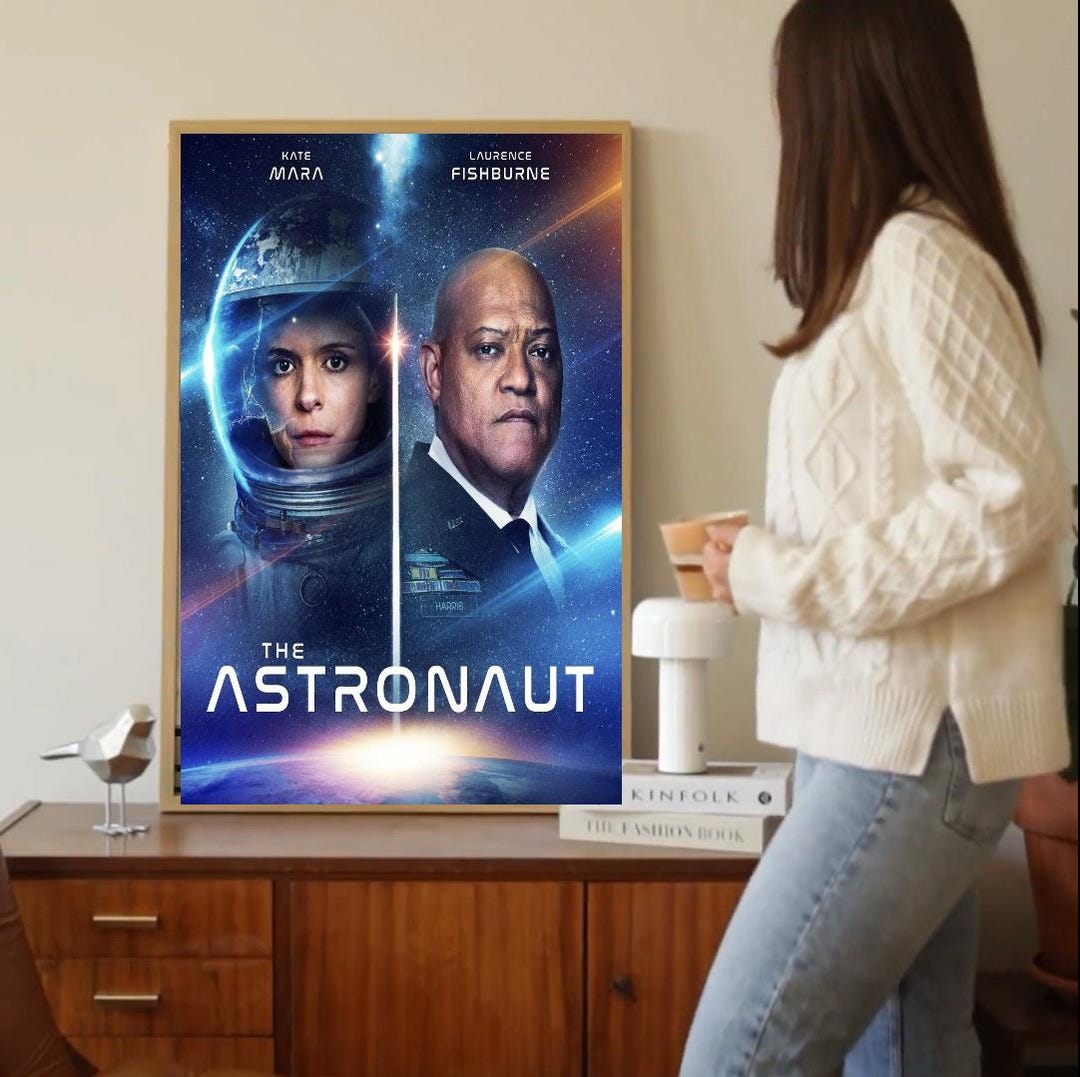 Epic Space Adventure 2025 Movie Poster Astronaut Wall Art Print - Etsy
