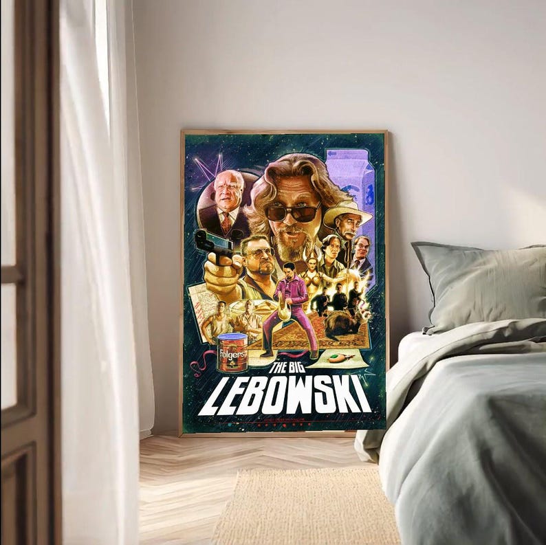 The Big Lebowski 1998 Poster - Etsy