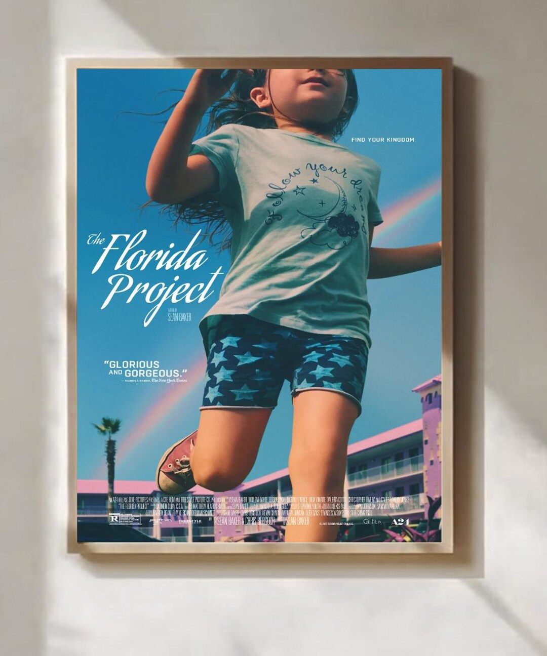 The Florida Project 2017 Movie Poster Sean Baker Film Art Print High ...