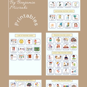 Classroom Routine Cards I Visual Schedule Cards| Toddler Preschool ...