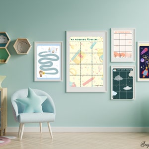 Kids Daily Routine Cards I Visual Schedule Cards| Toddler Preschooi ...