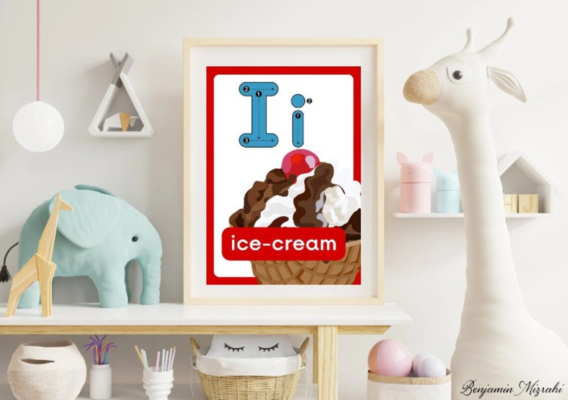 Upper & Lowercase Alphabet Tracing Cards Letters A to Z 26 - Etsy