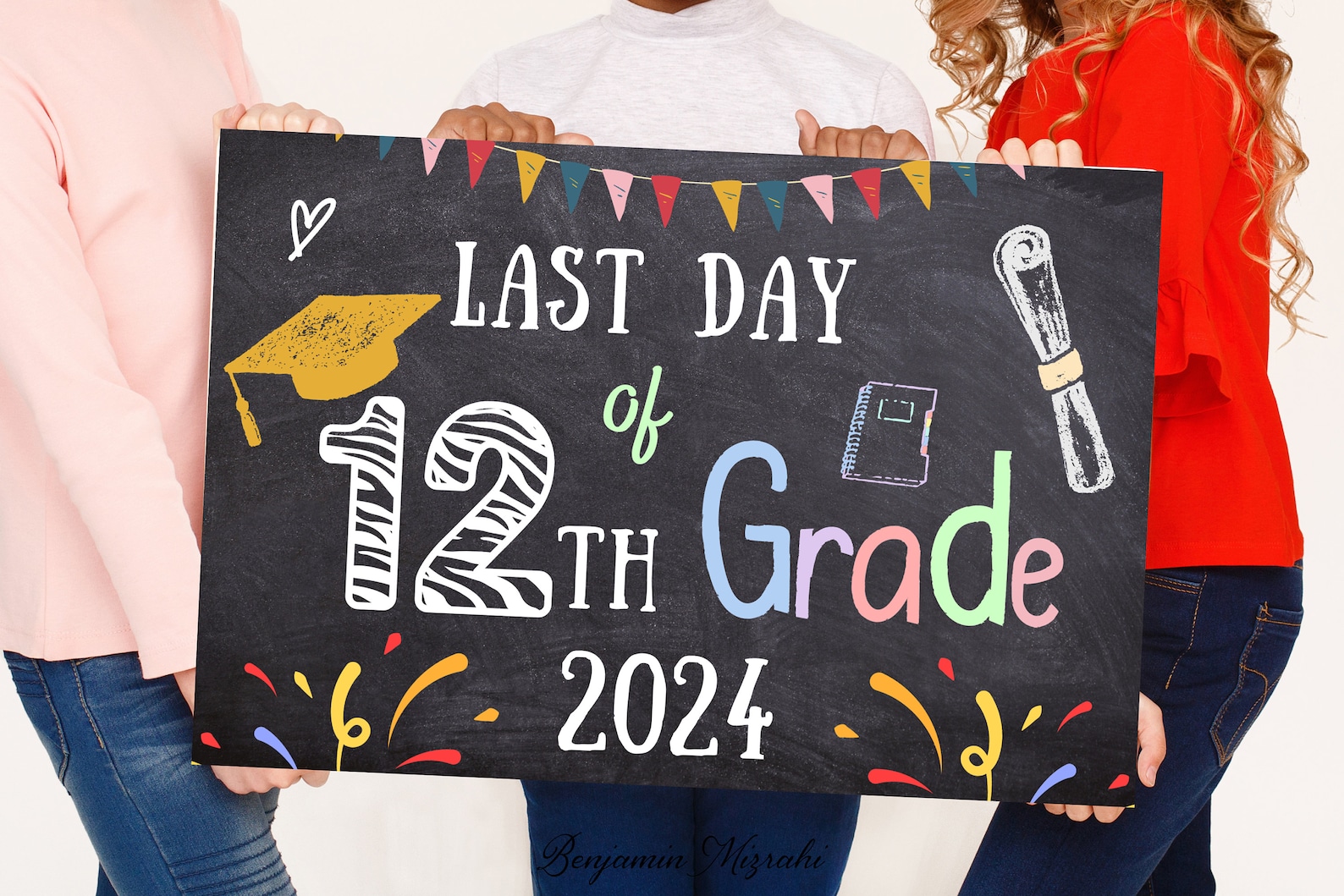 Last Day of School Sign, Printable School Poster, School Sign, End of ...