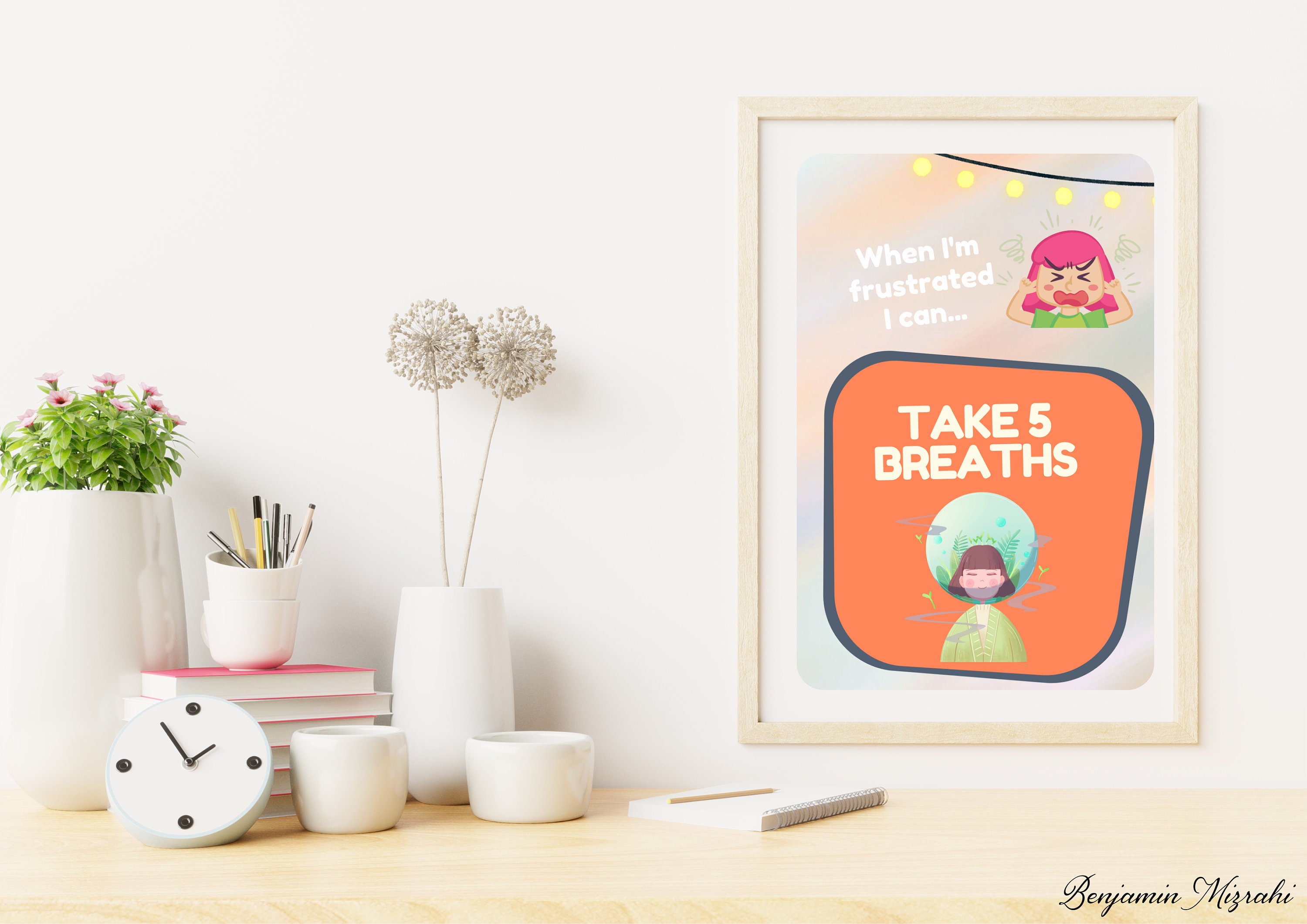 Calming Techniques Poster Calm Down Corner Posters Print Educational ...