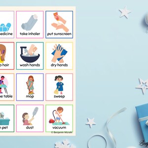 Kids Daily Routine Cards I Visual Schedule Cards| Toddler Preschooi ...