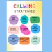 11 Calming Techniques Calm Down Corner Posters Print Educational Wall ...