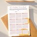 12 Month Habit Tracker Printable | Goal Planner (editable Canva Instant ...