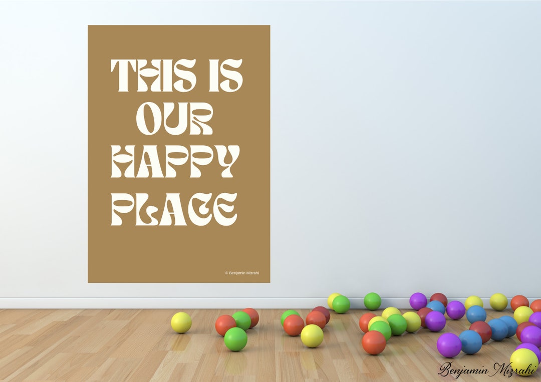 This is Our Happy Place Printable Wall Art Printable Quotes, Our Happy ...