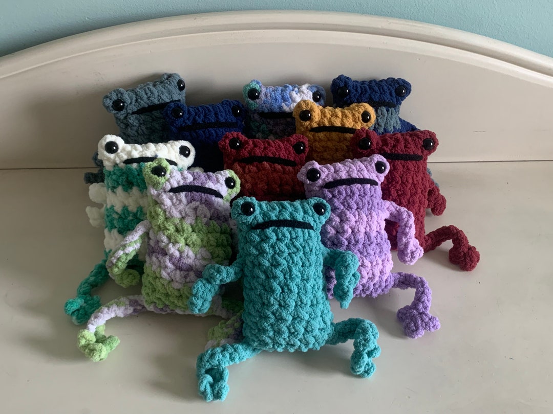 Custom Crochet Frog - Etsy