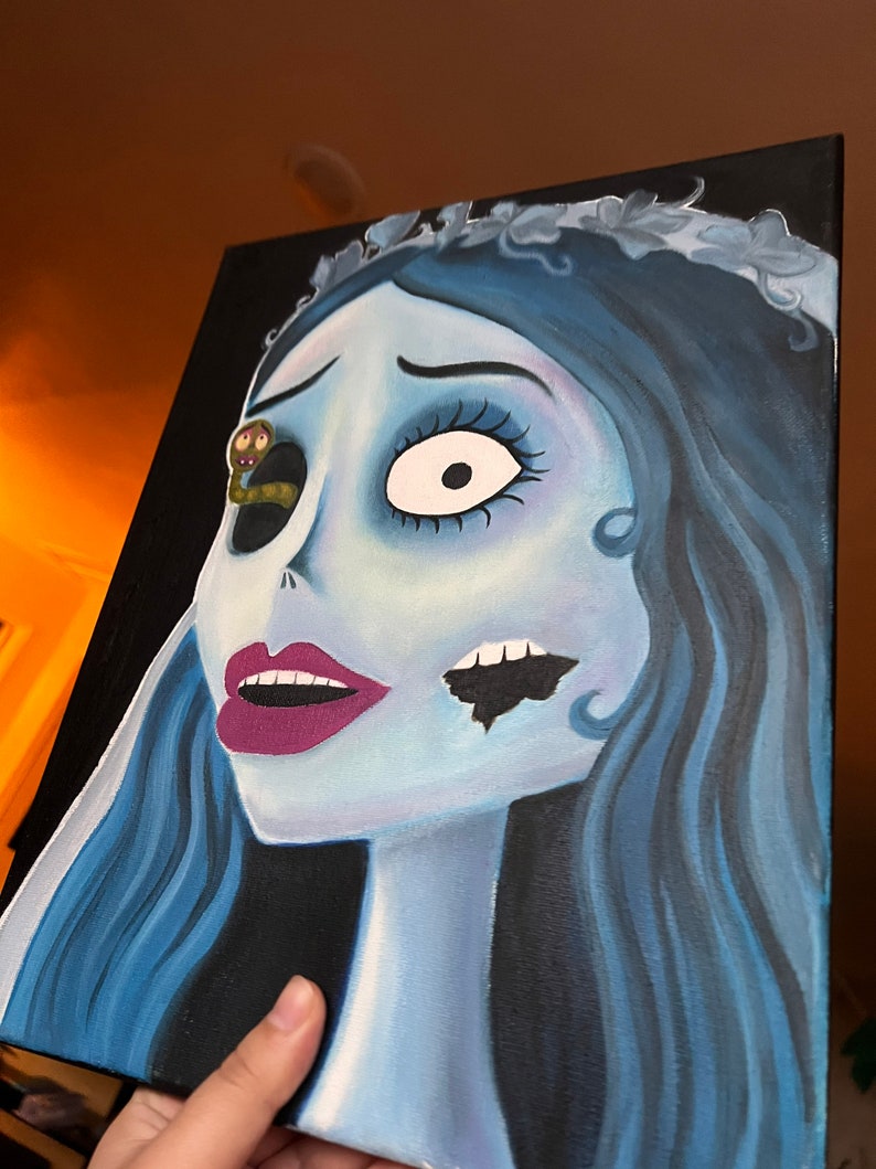 Corpse Bride Emily and Sally NBC Oil Painting Print Reproductions ...