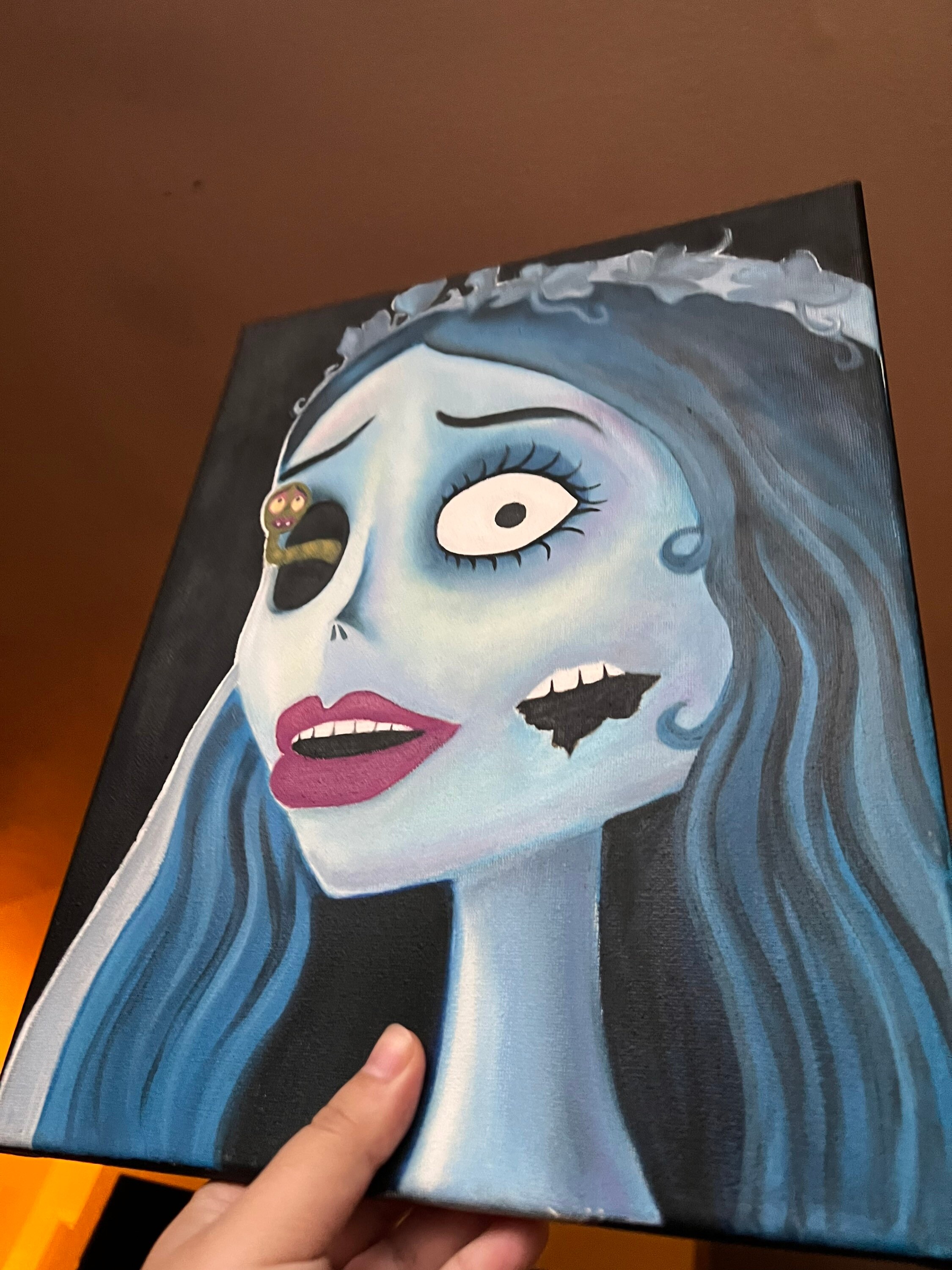 Corpse Bride Emily and Sally NBC Oil Painting Print Reproductions ...